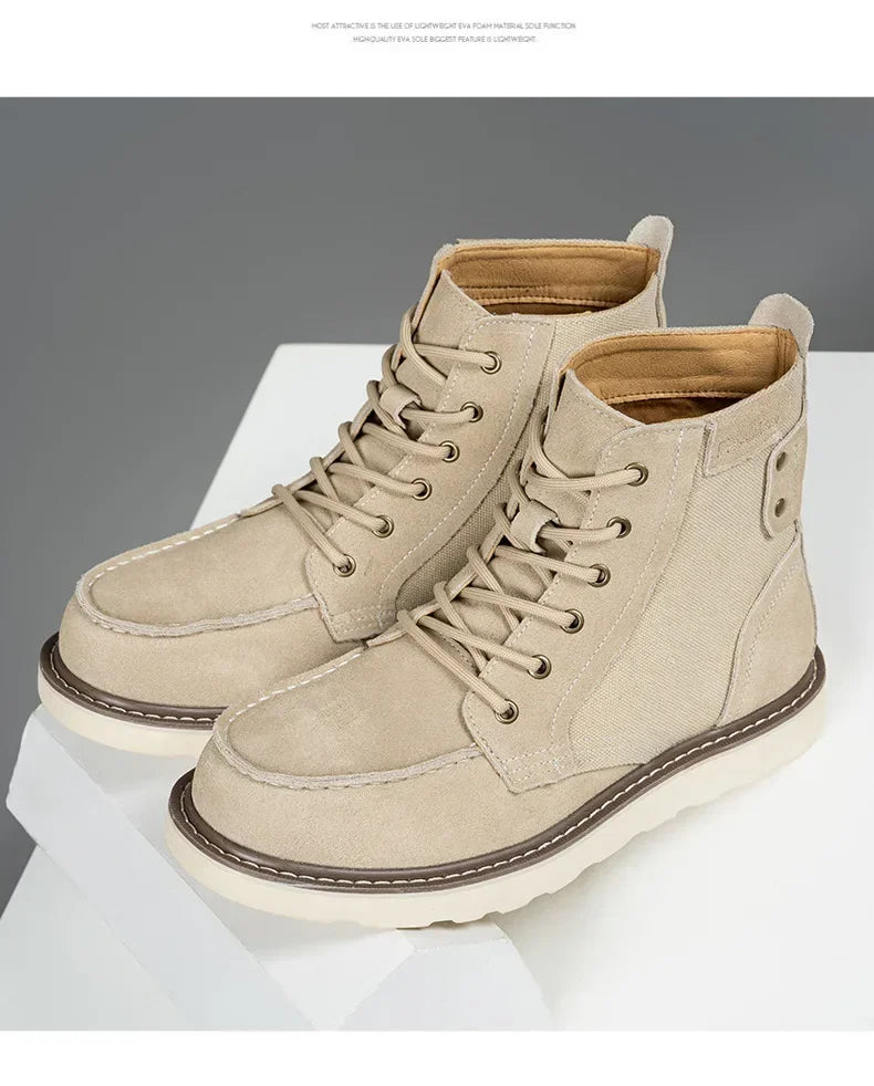 2025 Outdoor Men Hiking Shoes Waterproof Tactical Leather Hunting Boot ...